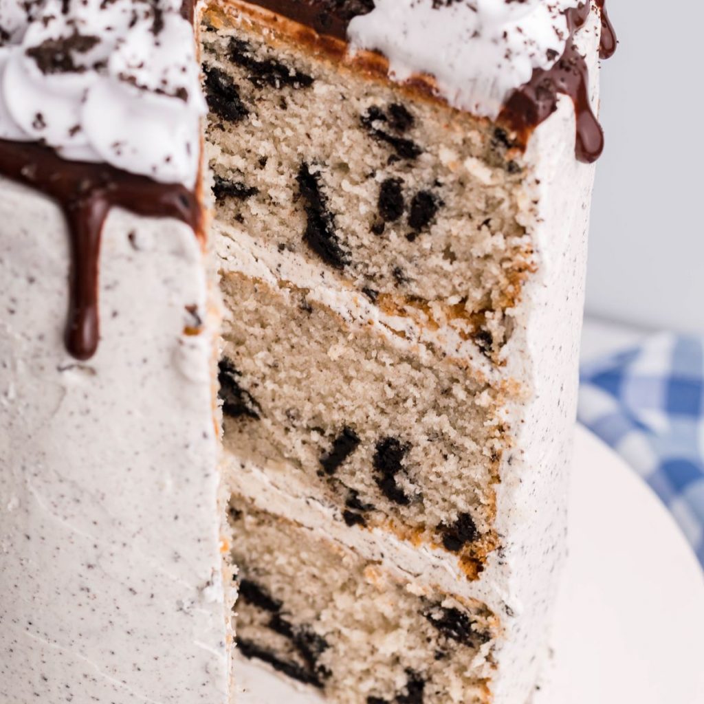 Oreo Layer Cake - From Scratch Recipe!
